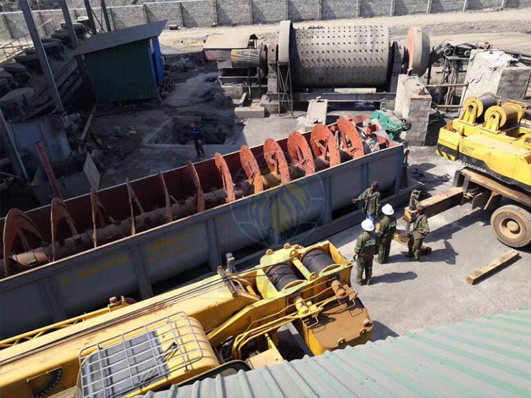 Spiral classifier for classifying materials